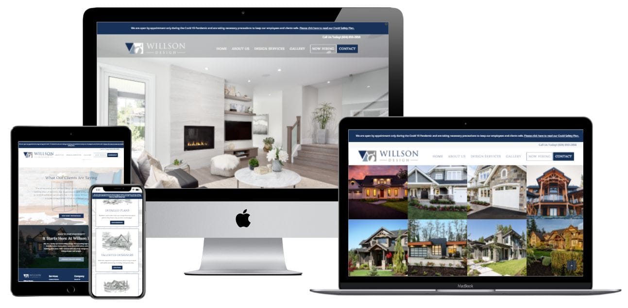 Architect Website Design and Improve Site Speed | Willson Design